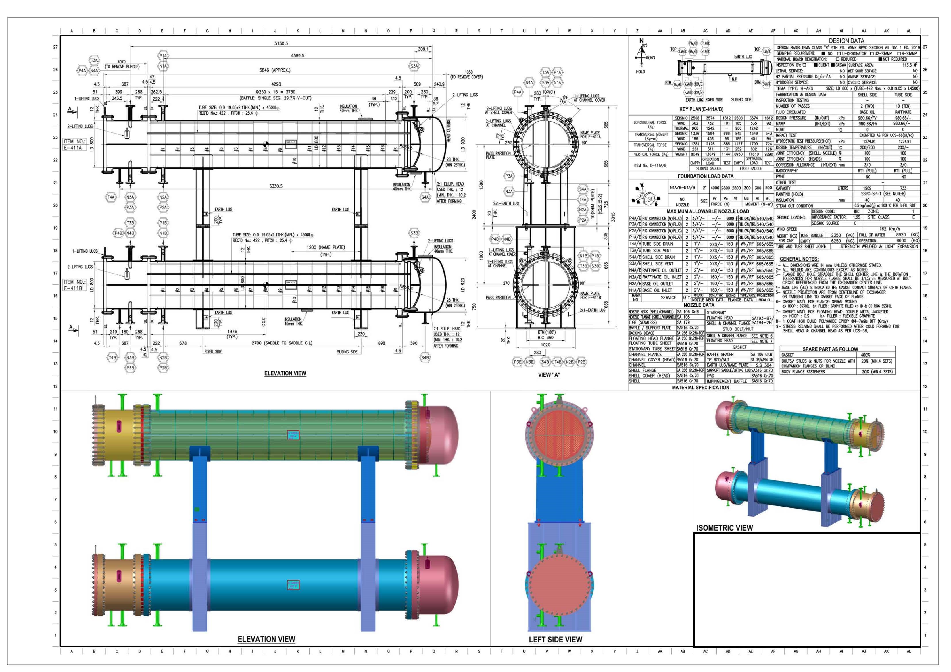 Exchanger Drawings Heat Exchanger Design To Optimize Engineering