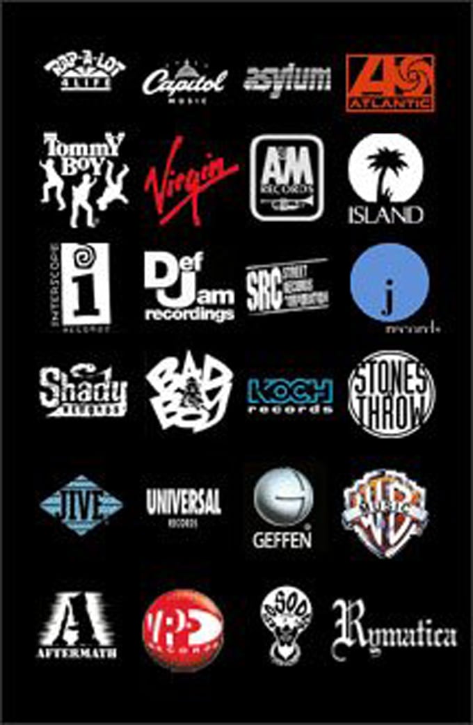 Rap Record Label Logo