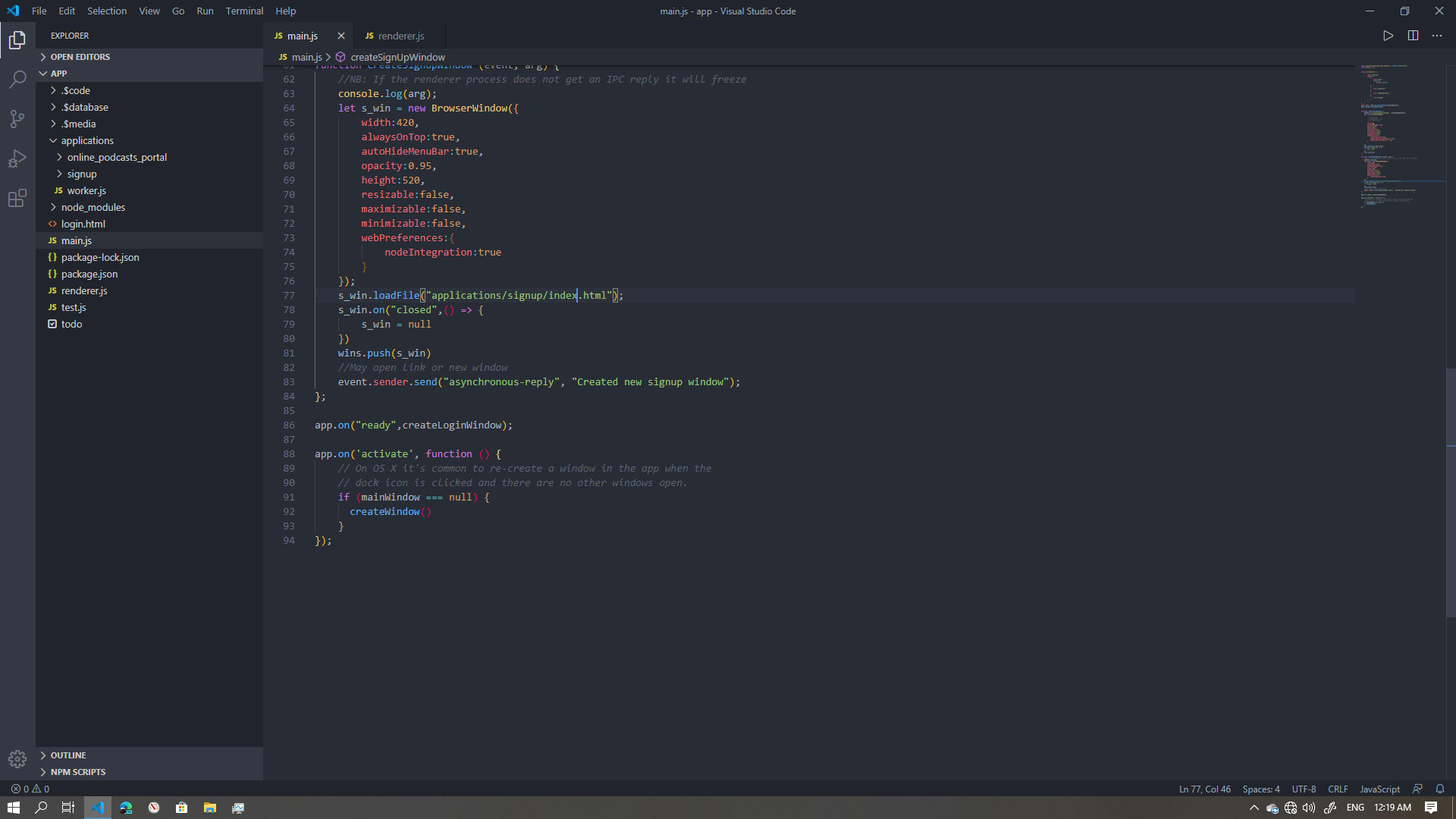 37 Javascript Native Desktop Application - Modern Javascript Blog