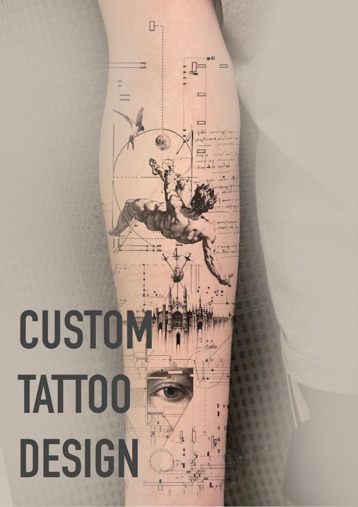 Cool Tattoo Designs To Draw Creative Commons Attribution