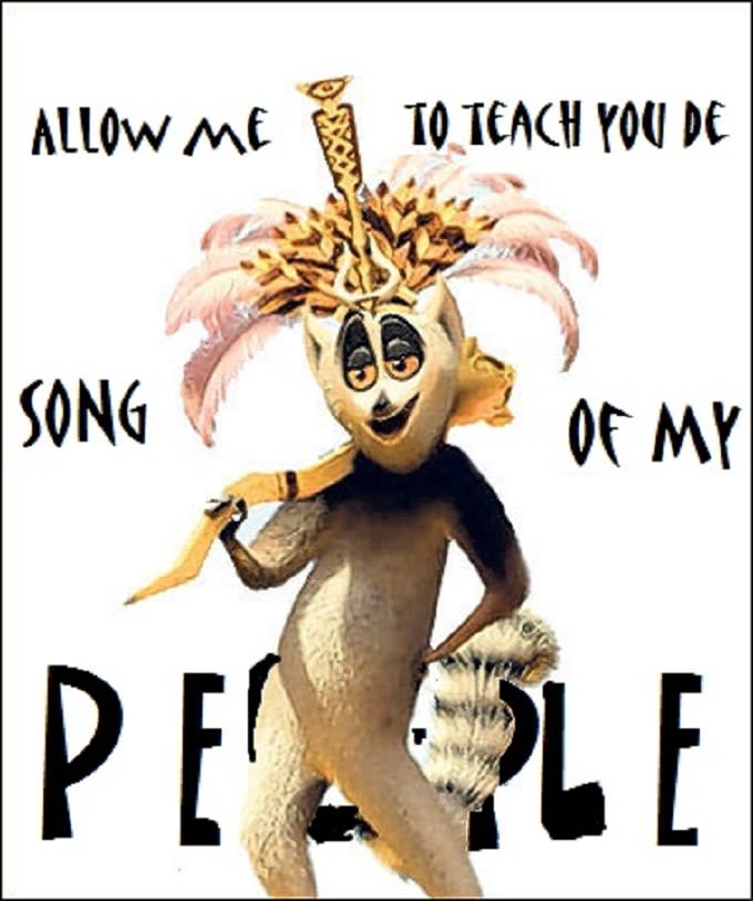 Madagascar Julien Quotes DreamWorks Animation X:ssä: "We Like To