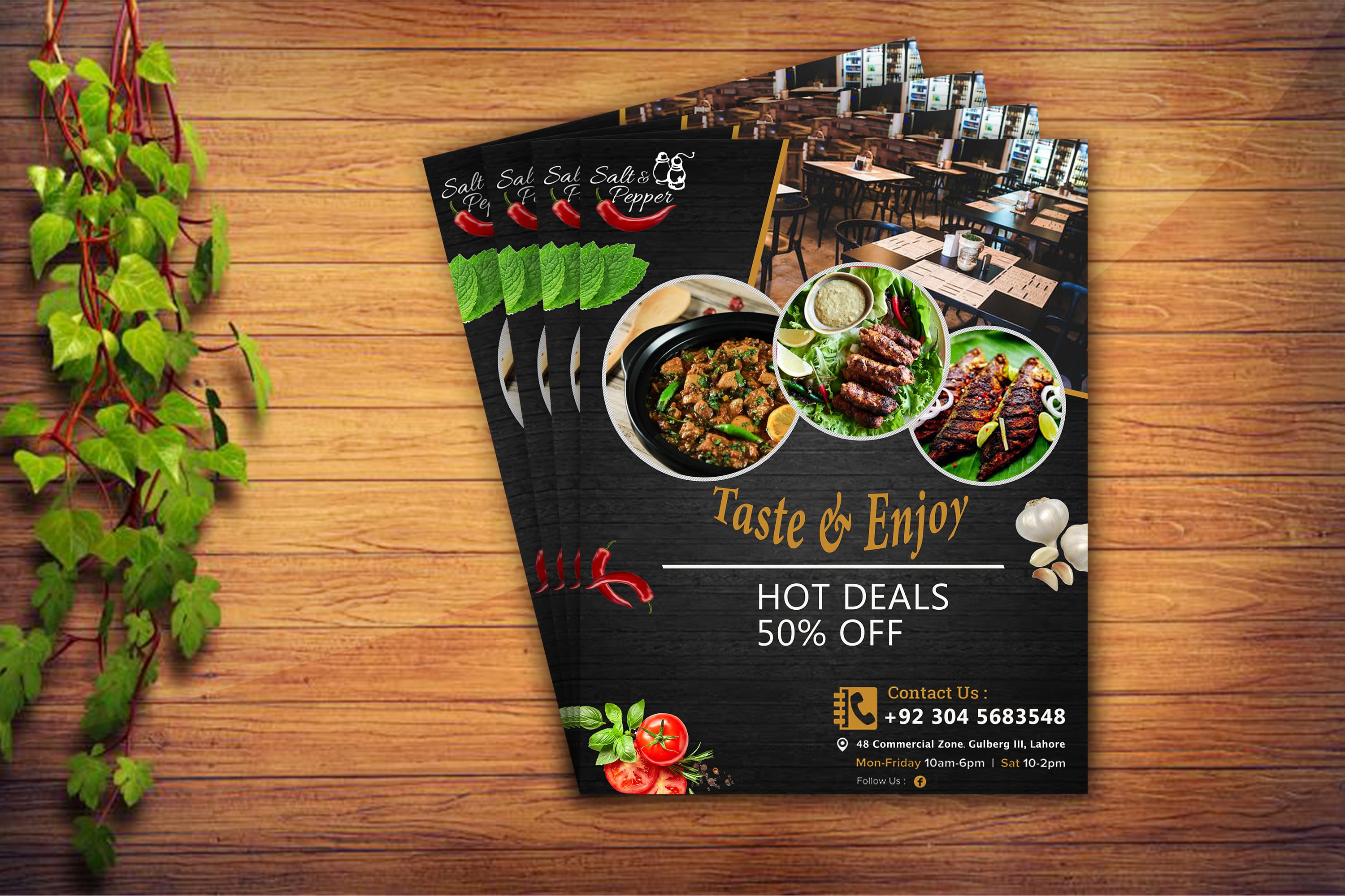 Food Tasting Party Flyer
