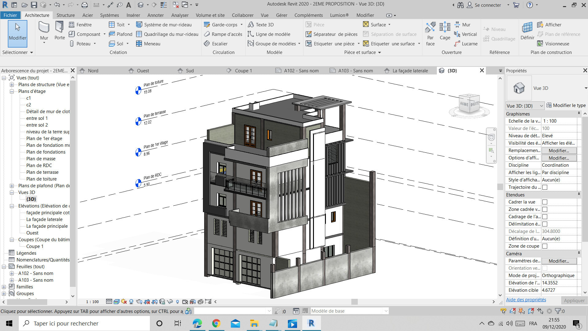 How To Make An Elevation From A Floor Plan In Revit