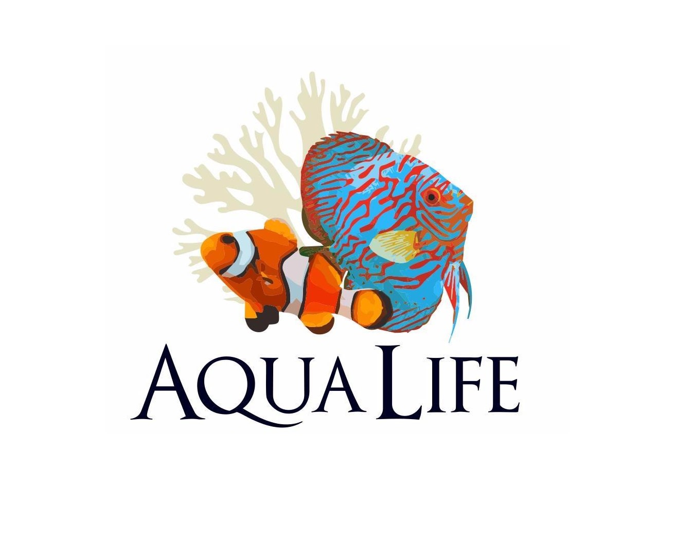 Fish Store Logo Tropical Fish Logo