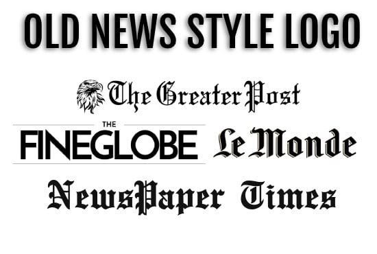 Old Newspaper Logos Newspaper Logos 23+ Best Newspaper Logo Ideas.