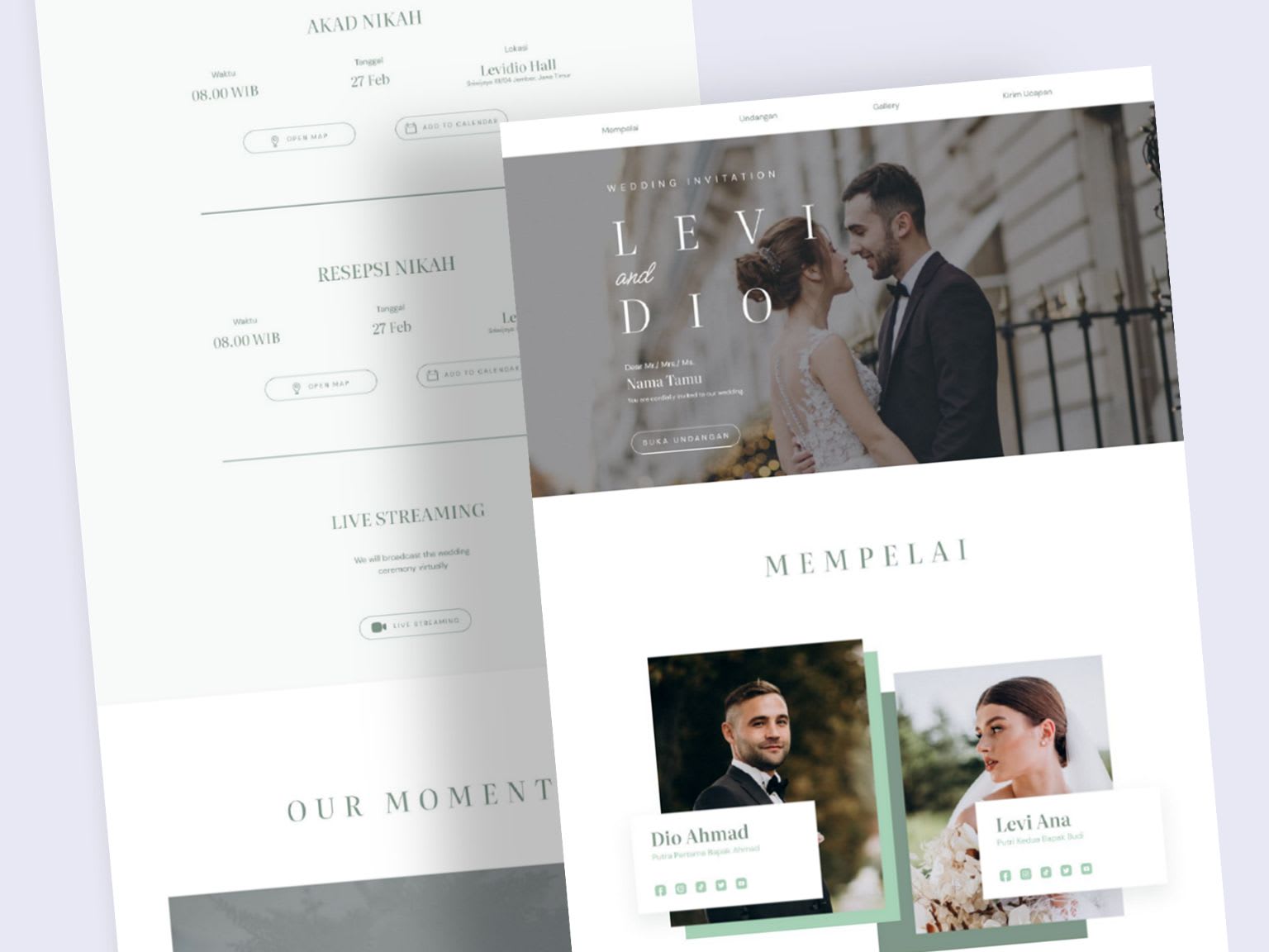 How to add wedding website to invitation | Honestweddingadvice.com