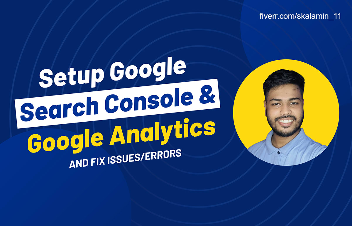 Setup Google Search Console, Analytics And Fix Indexing, 56% OFF
