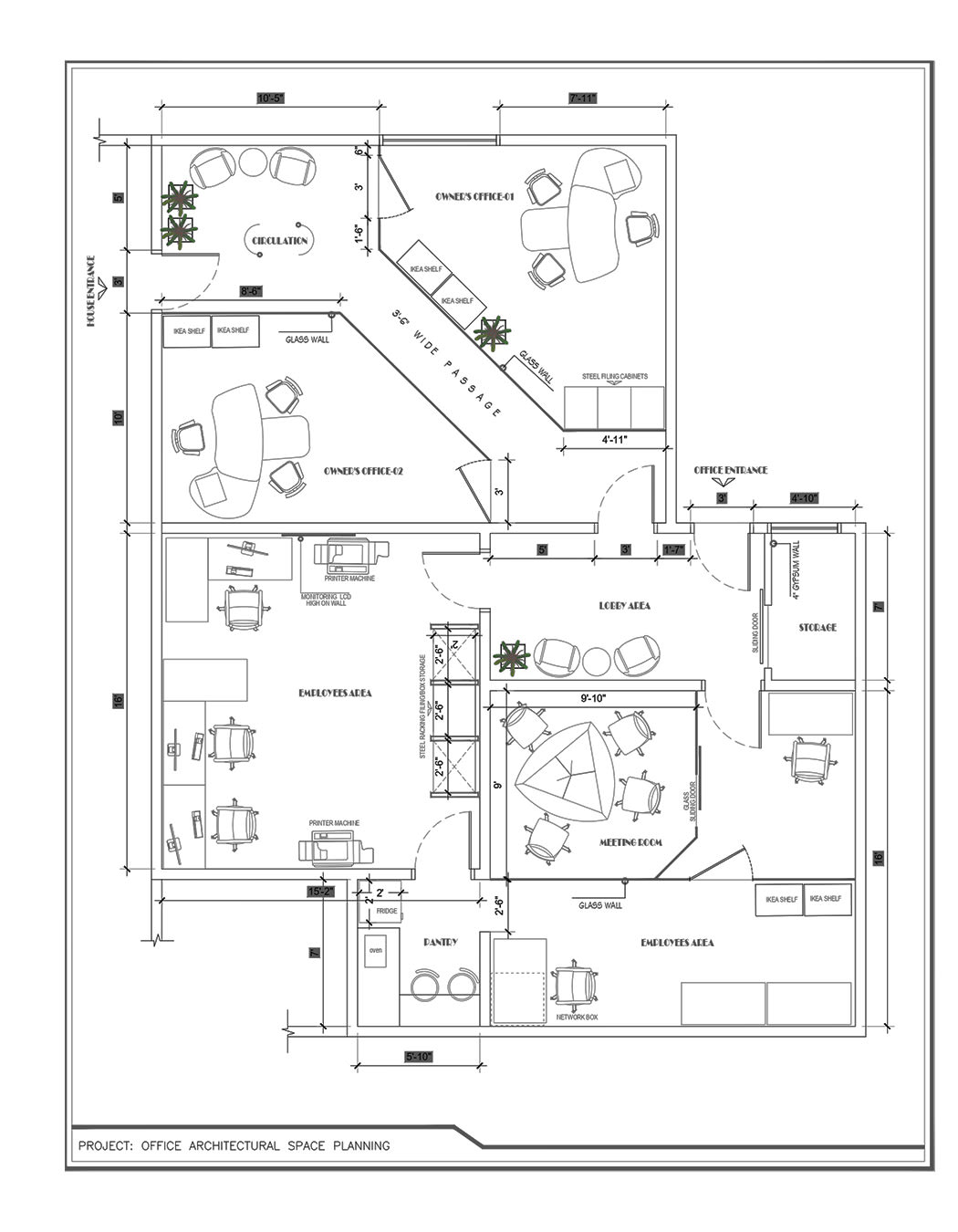 Office Space Planning Templates