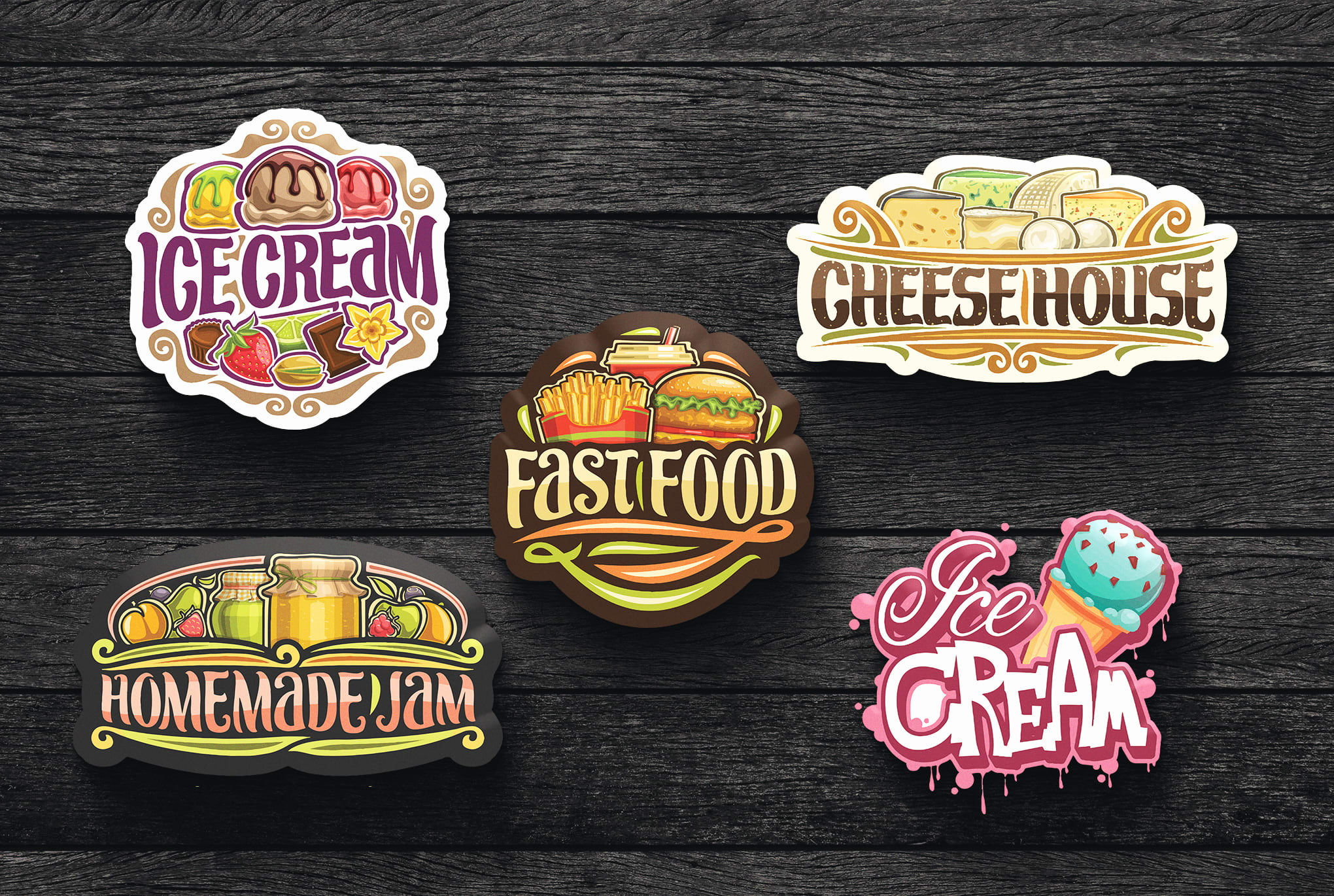 Do It Yourself Food Logo