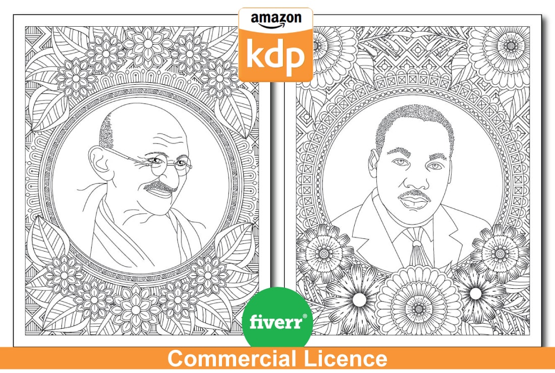 gandhi jayanti coloring pages