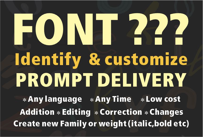 Identify Font Add Custom Static Fonts » Elementor
