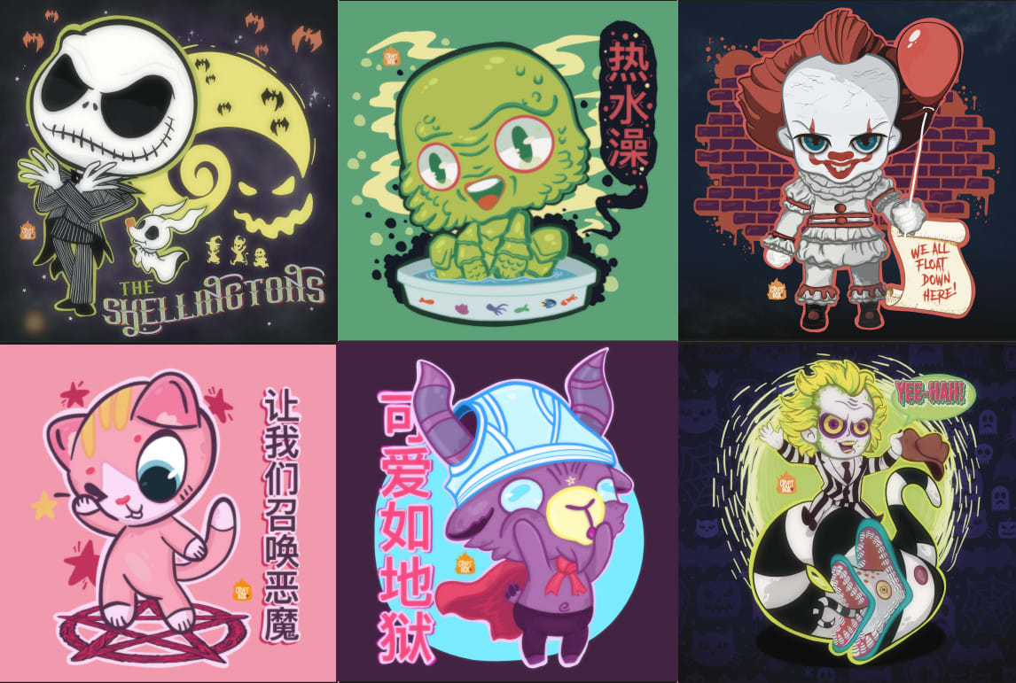 how to draw chibi movie characters