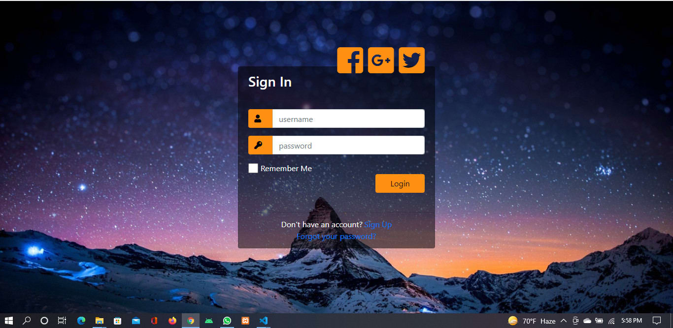 Details 200 background image for login page in html - Abzlocal.mx