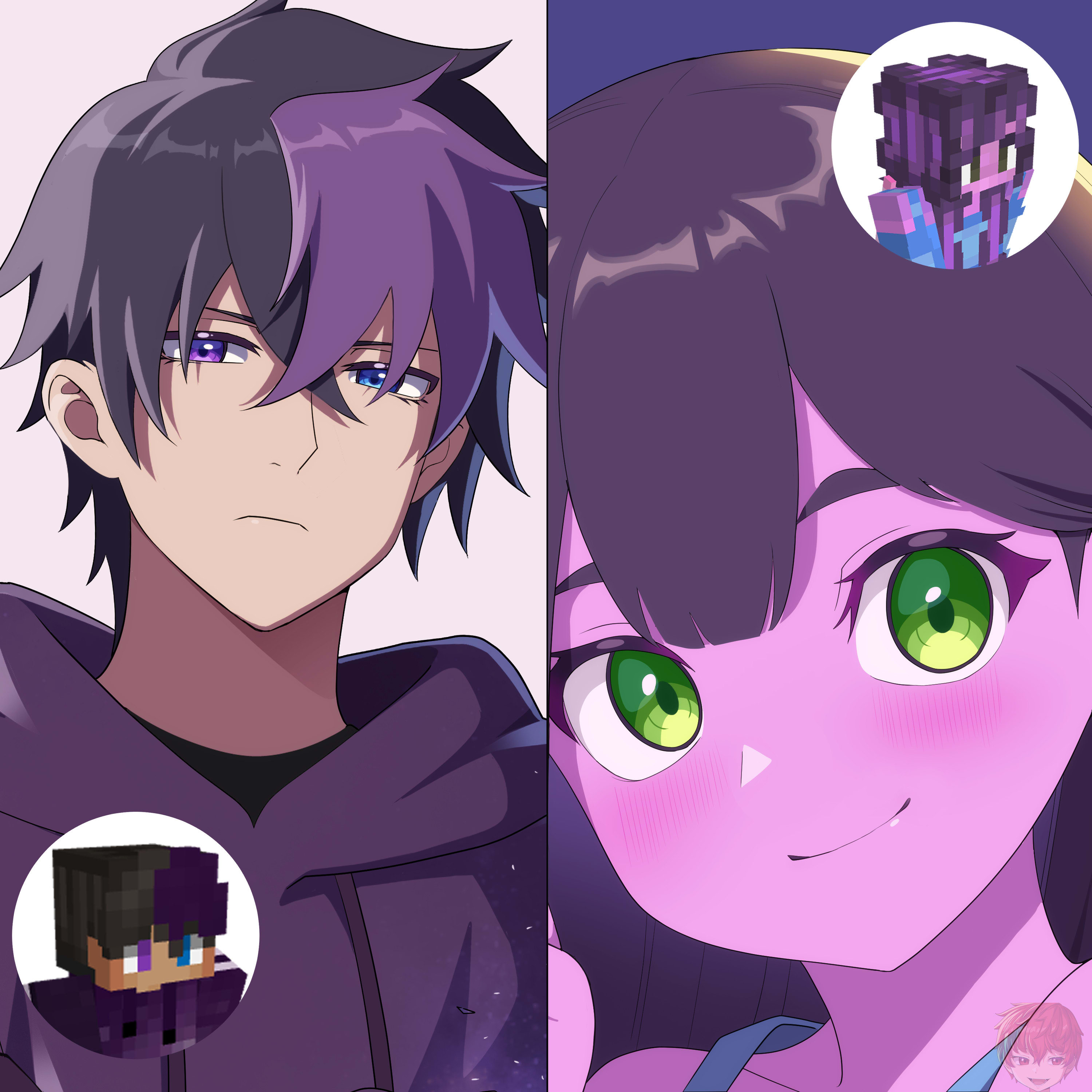 Minecraft As Anime