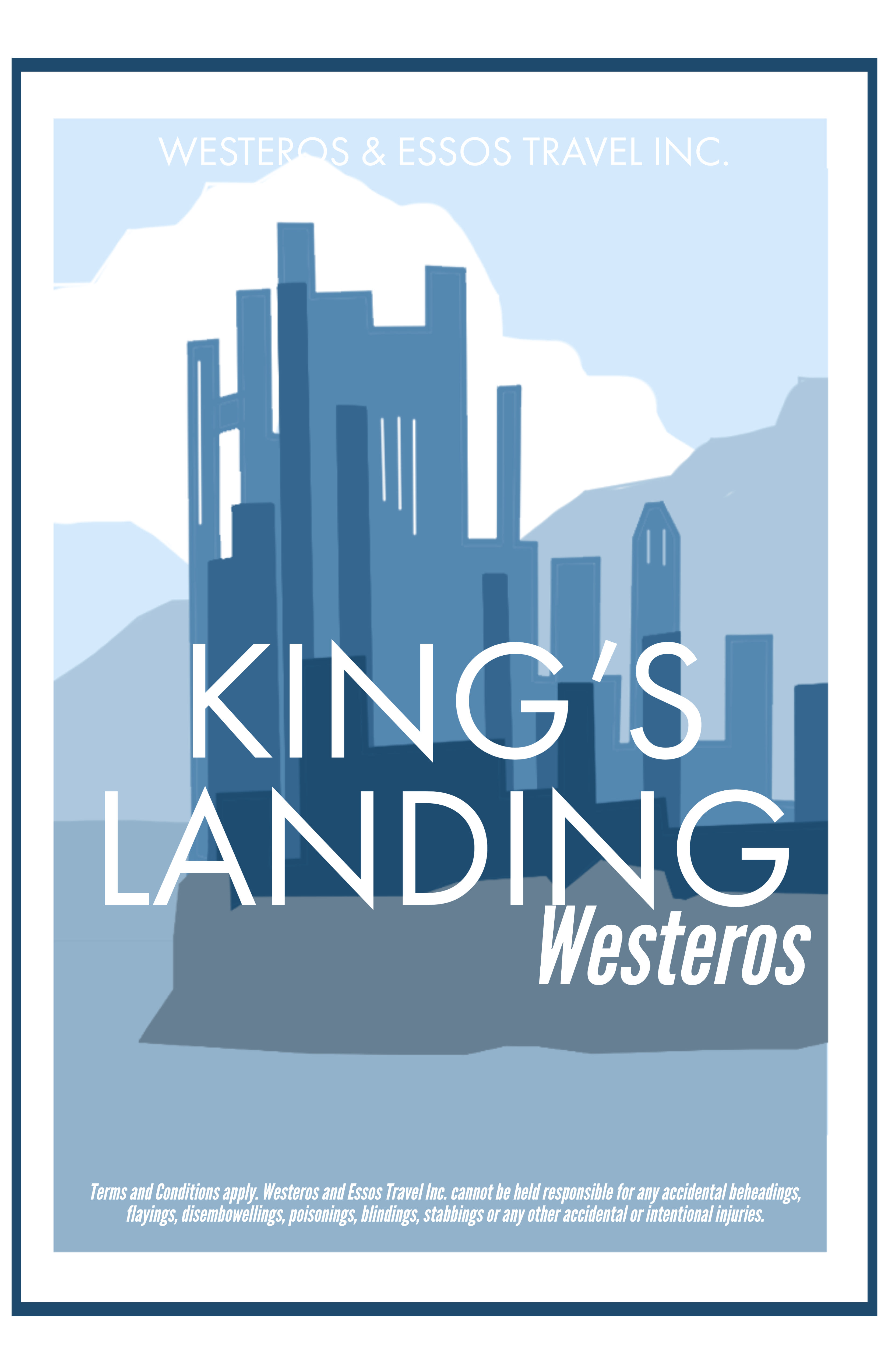 Fictional Travel Poster