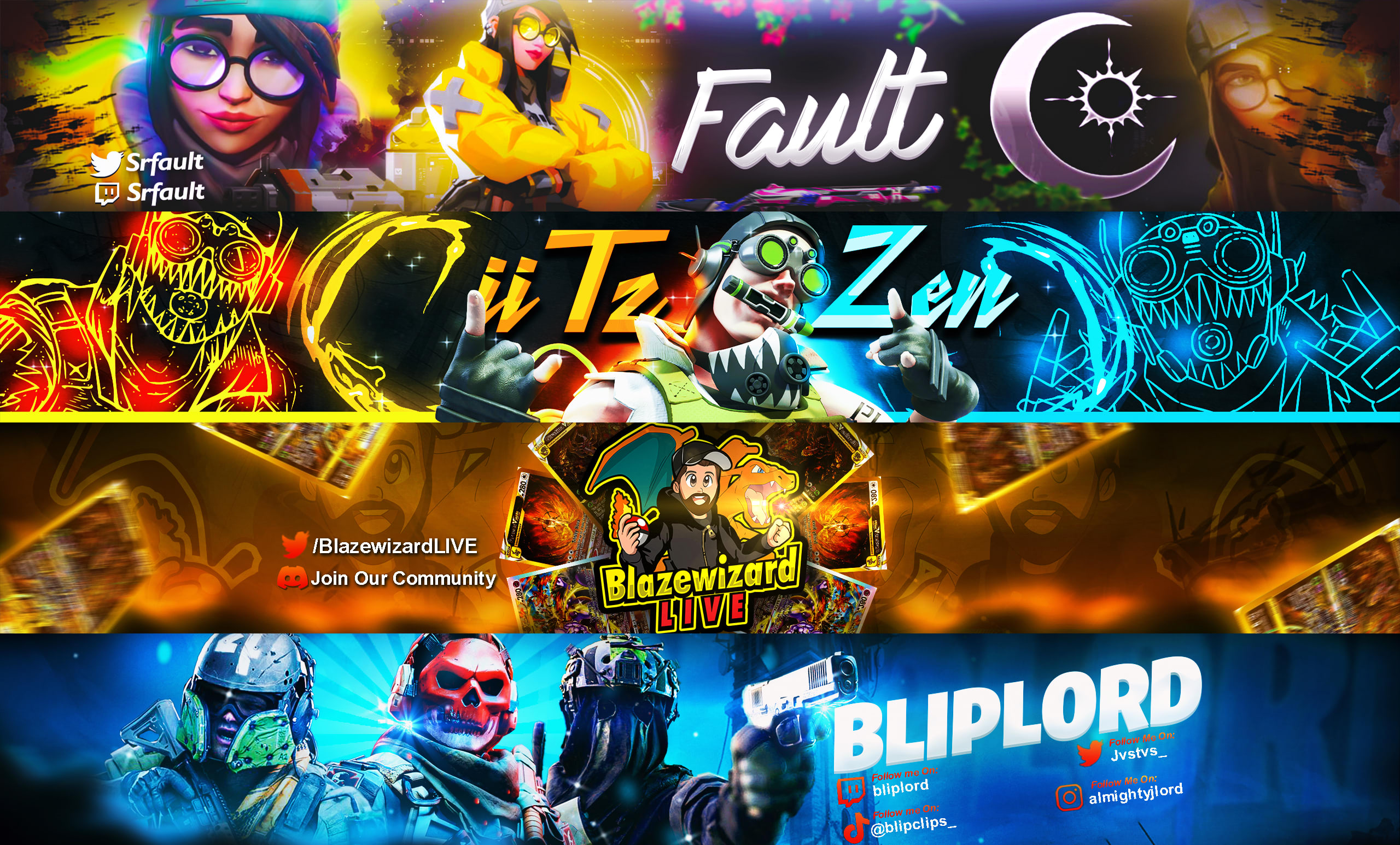 Youtube Gaming Channel Art Creator