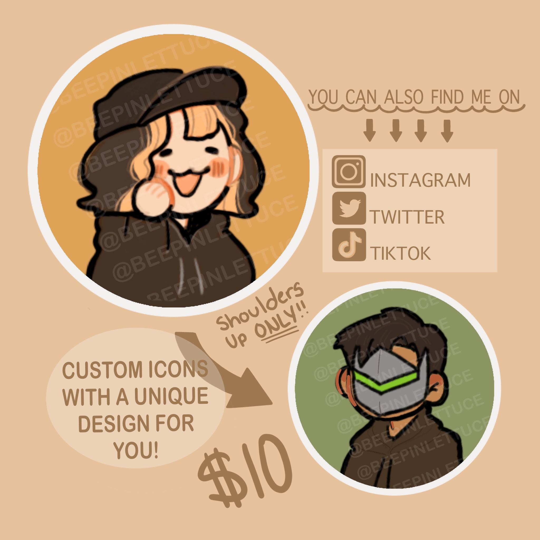 Chibi Instagram Icon