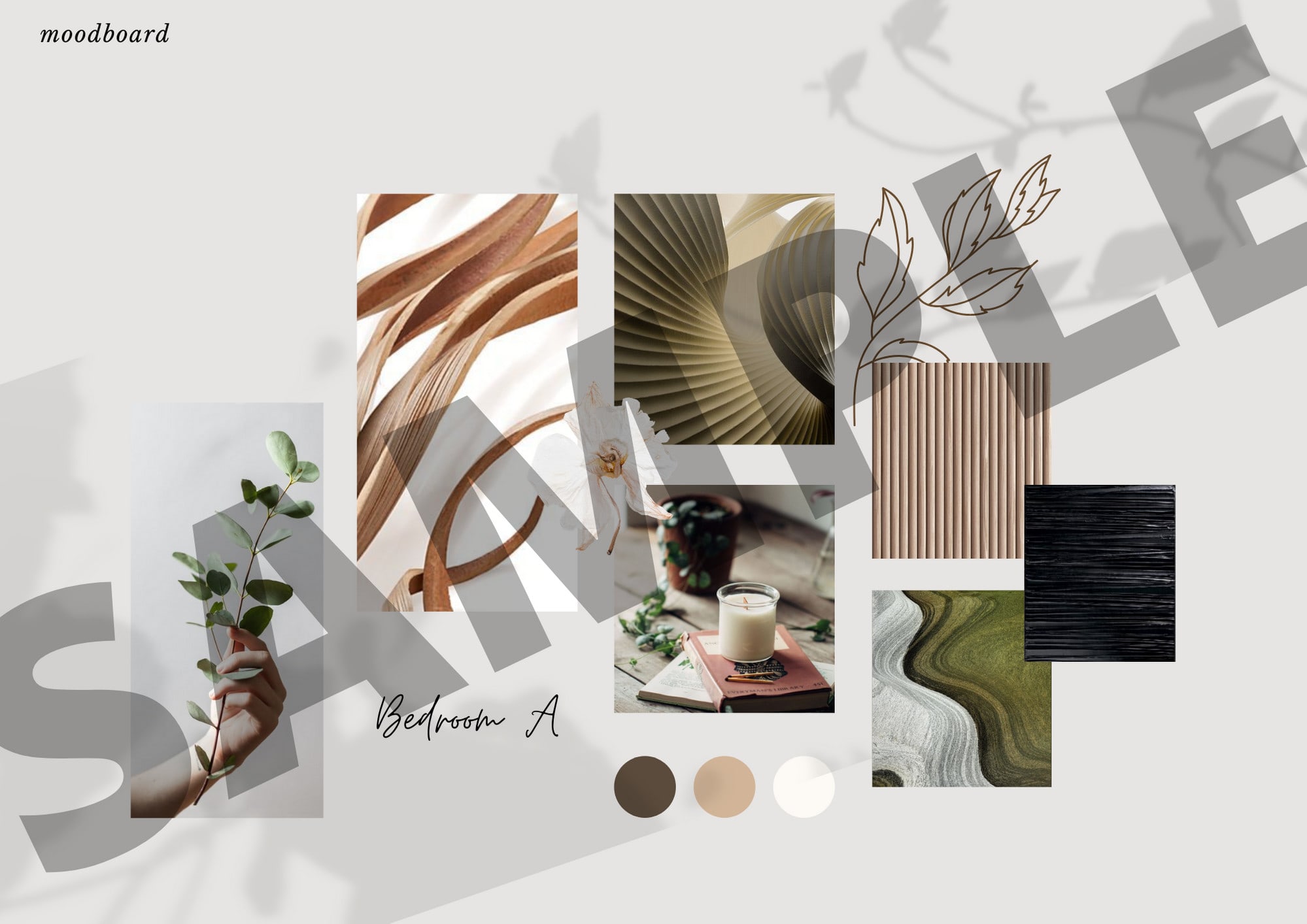 Interior Design Swatch Board Interior Swatch Board