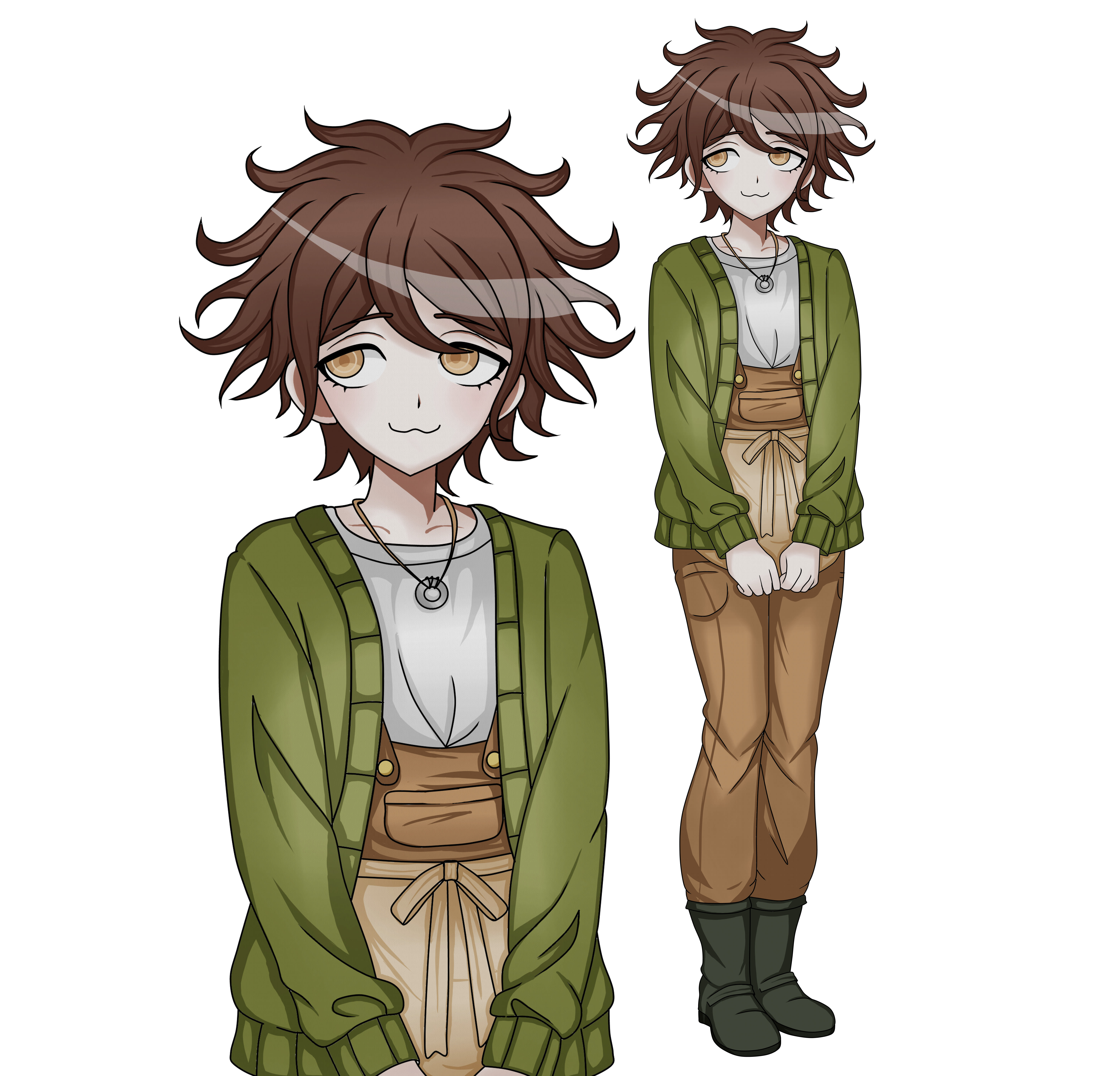 Dangan Ronpa Chihiro Sprite