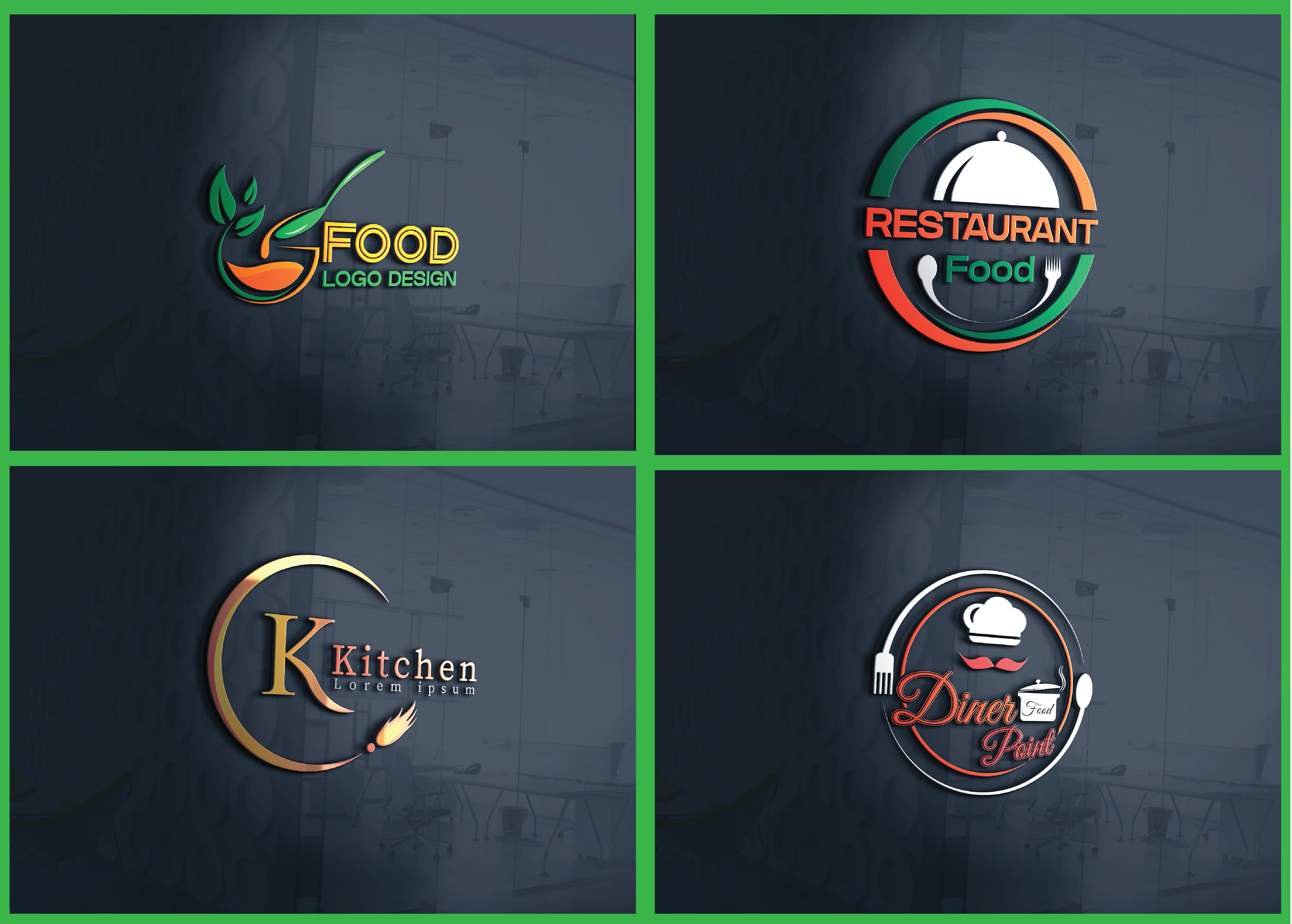 Logotipo De Proveedor De Alimentos