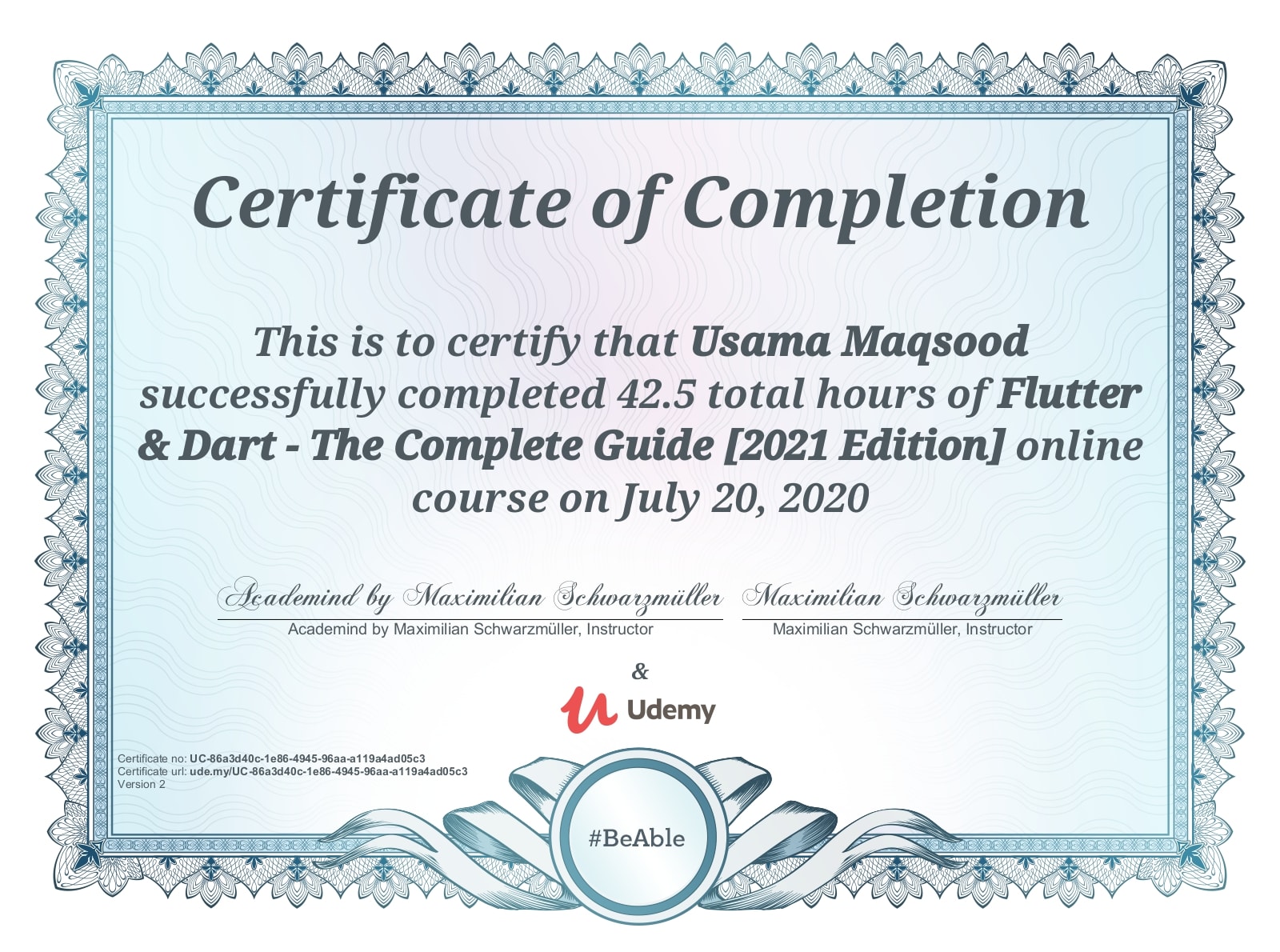 Udemy Build Flutter Android Ios Chat Application Completed Flutter