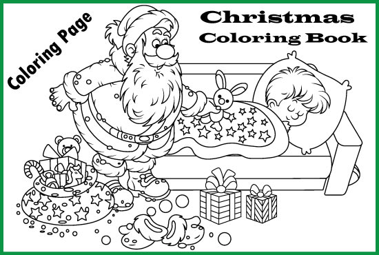 christmas coloring pages for older children