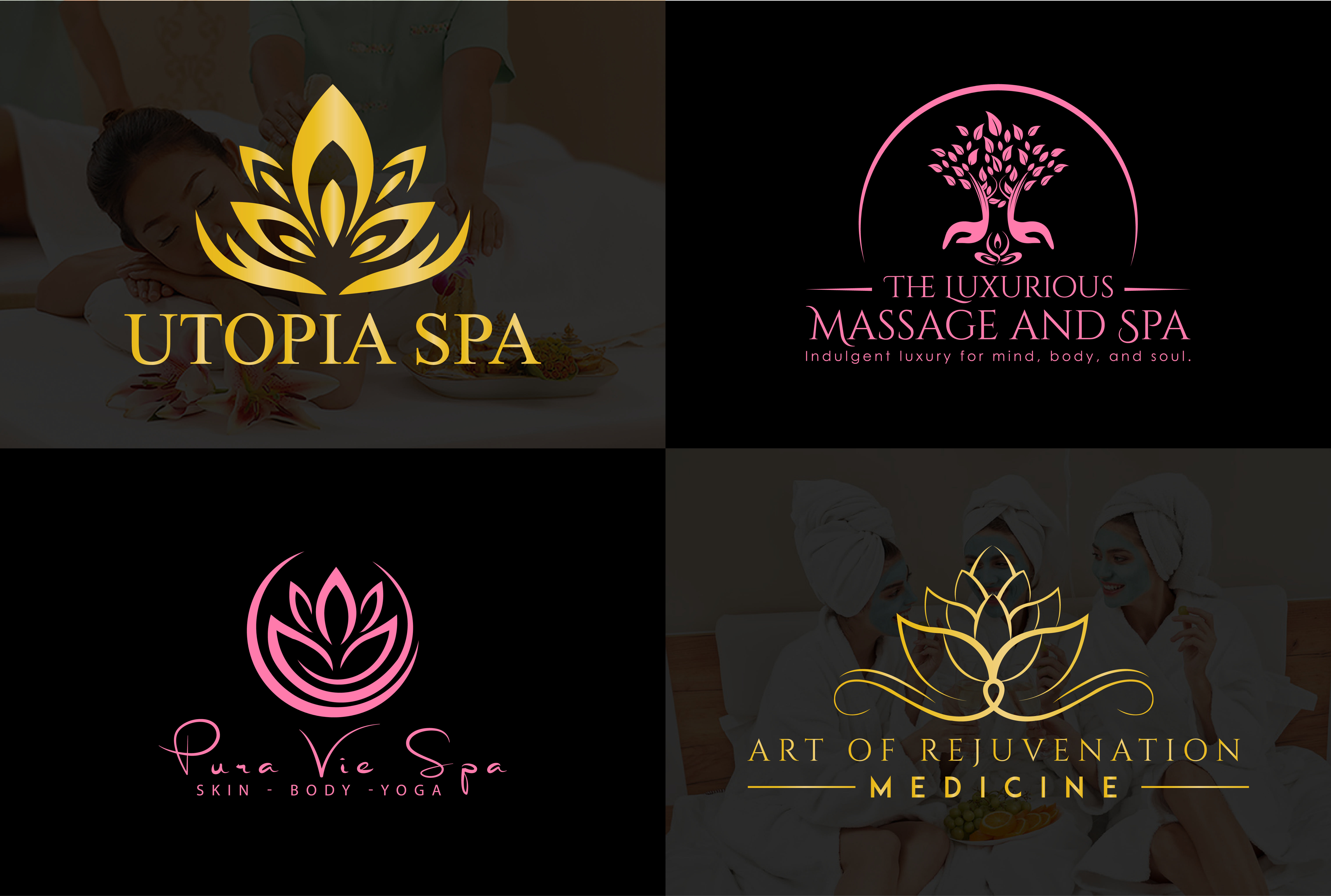 Massage And Spa Logo