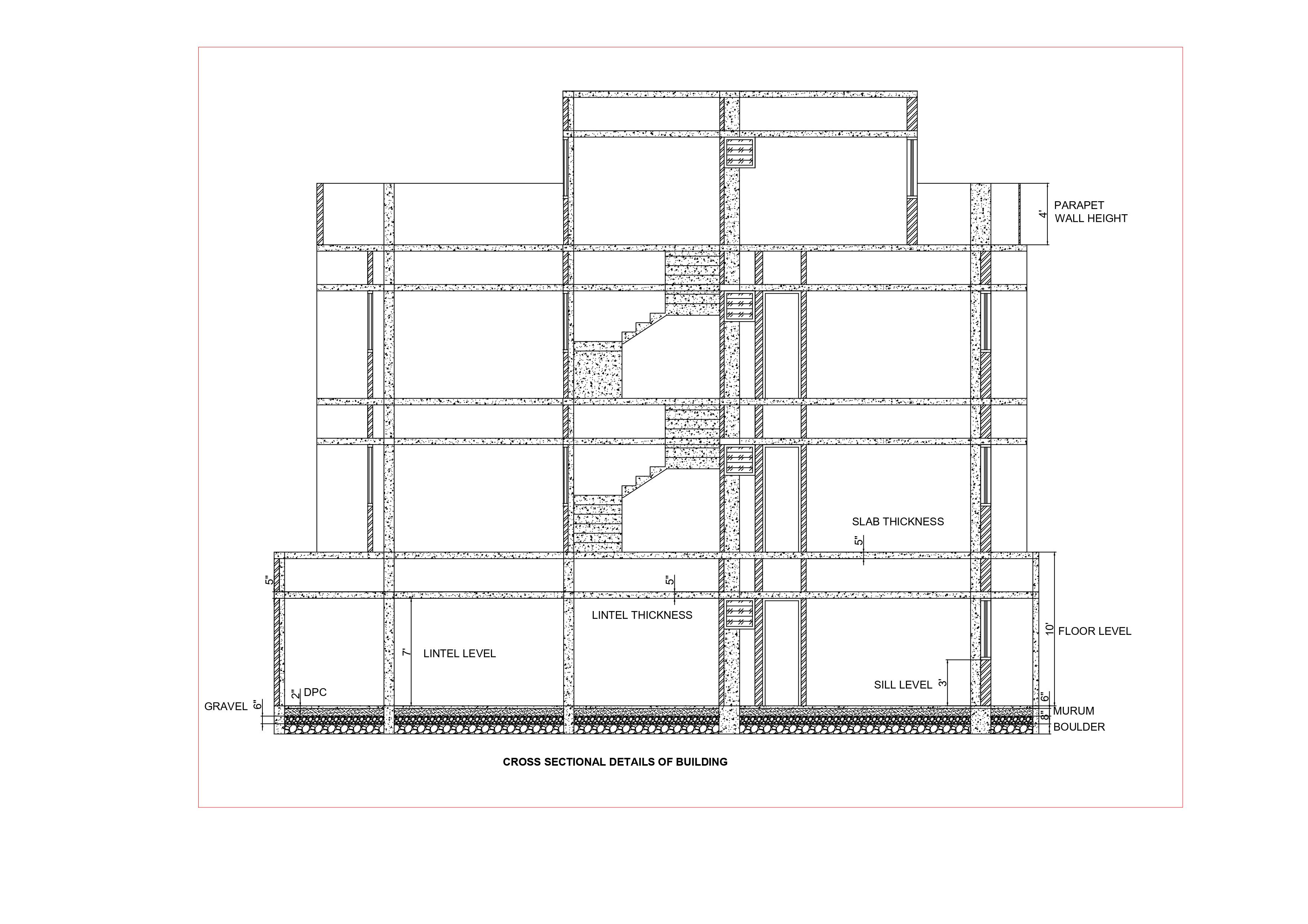 How To Draw Cross Section Of Building - Infoupdate.org