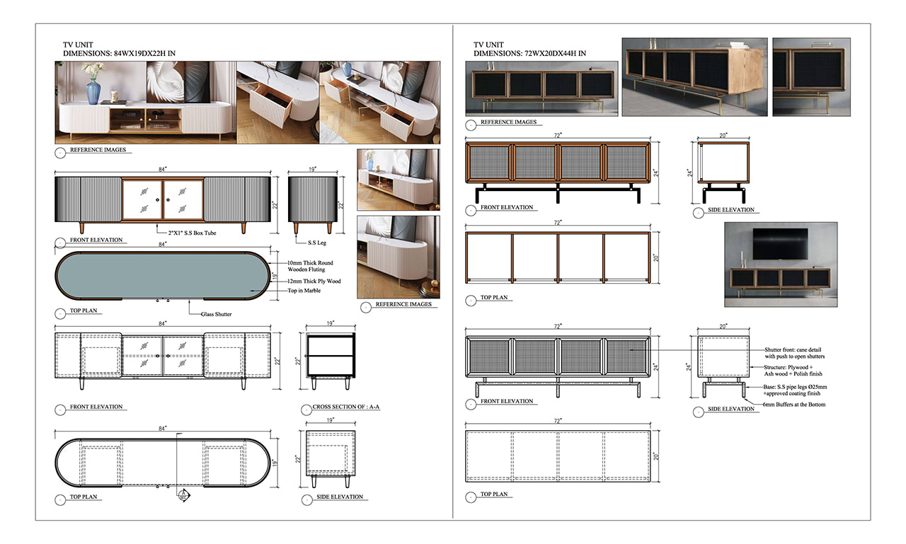 Famous Furniture Design Drawings Exploring The Harmony In Architecture