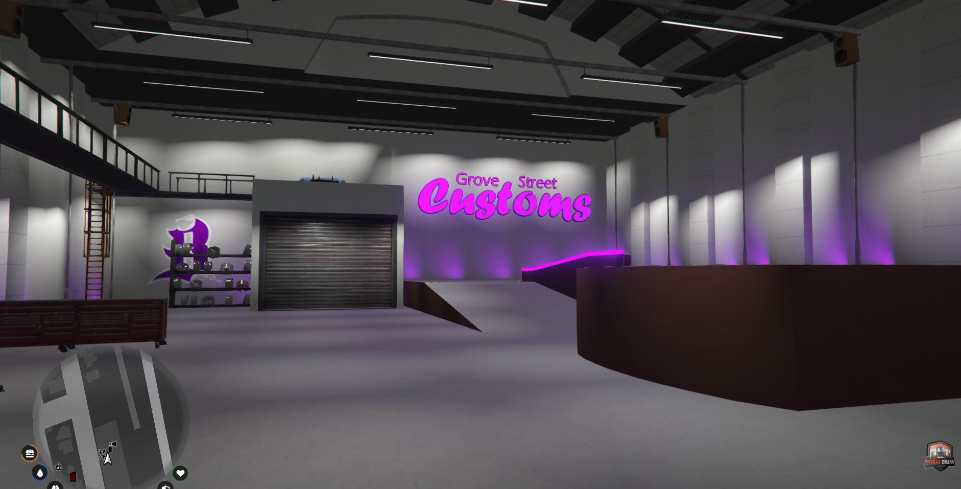Mlo Grove Street Shop Interior Addon Sp Fivem