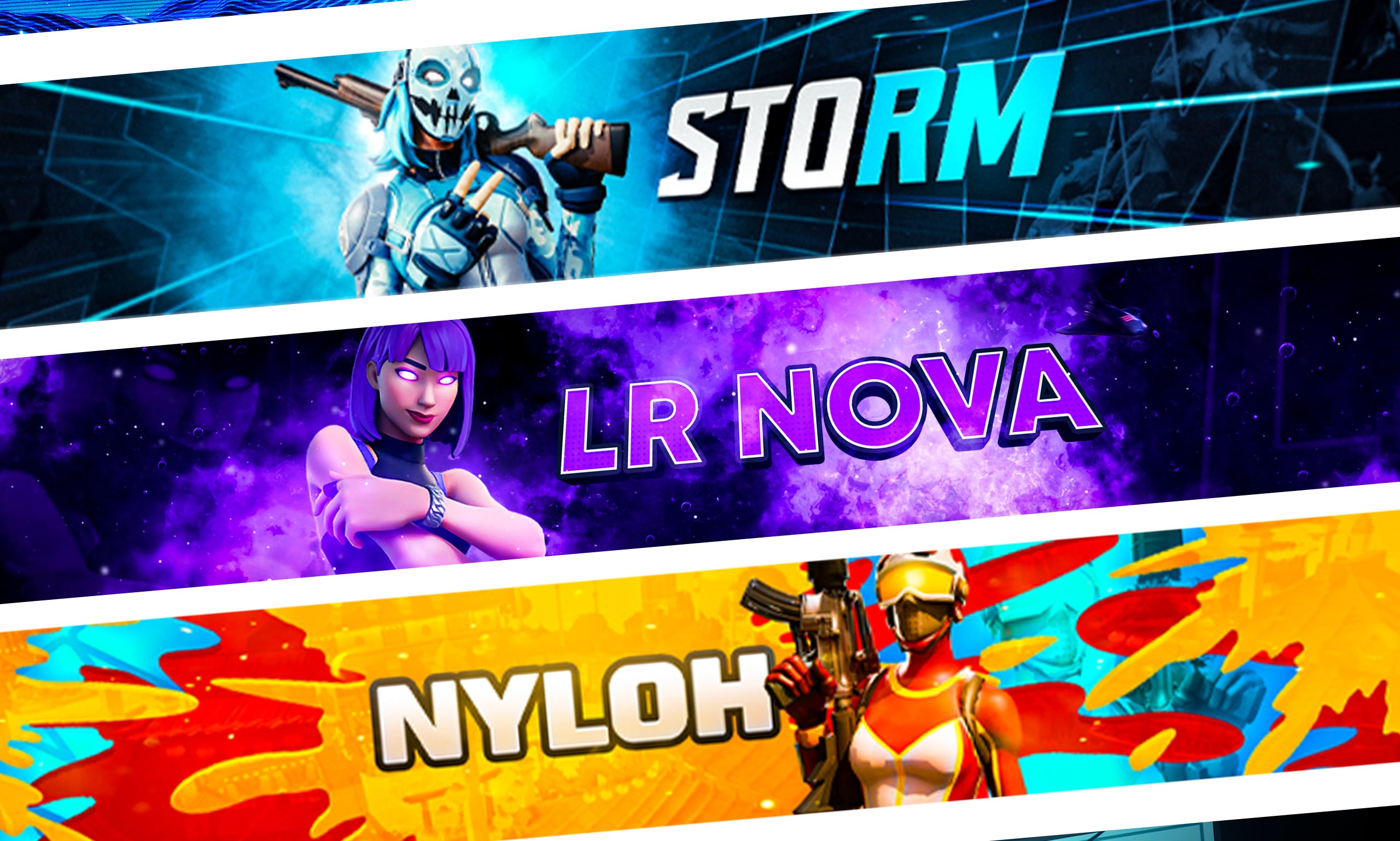 Fortnine Youtube Fortnite YouTube Banner MockoFUN