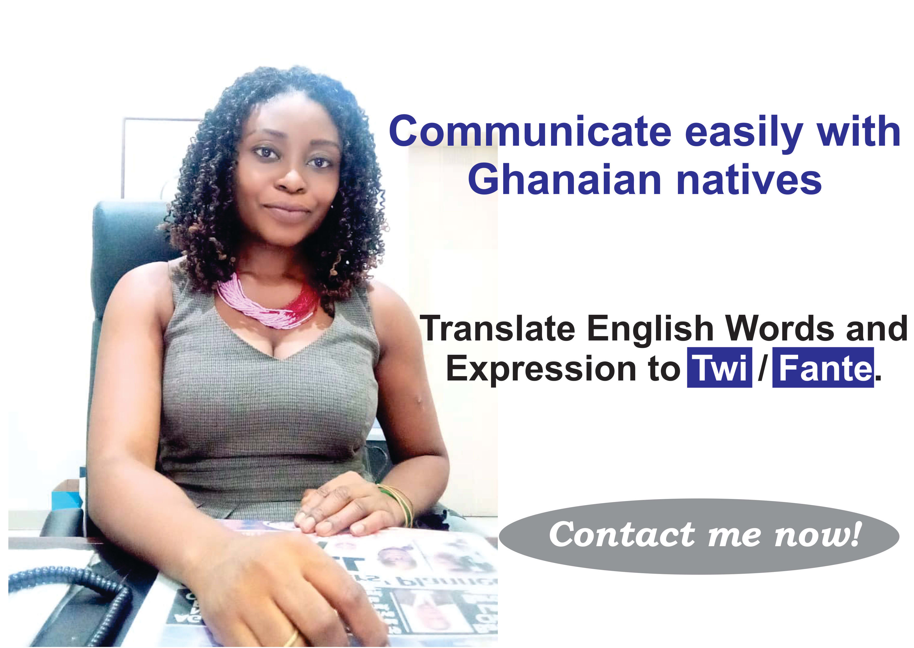 Ghana Language Fante Translator English To Twi Translator Apps On