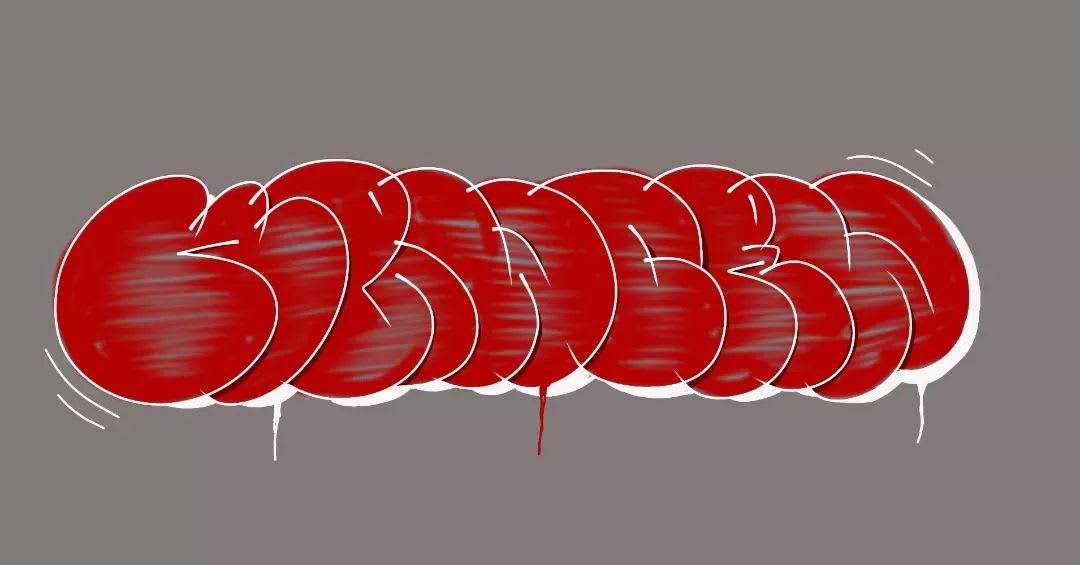 Graffiti Bombing Styles Bombing Text Graffiti Stock Illustrations