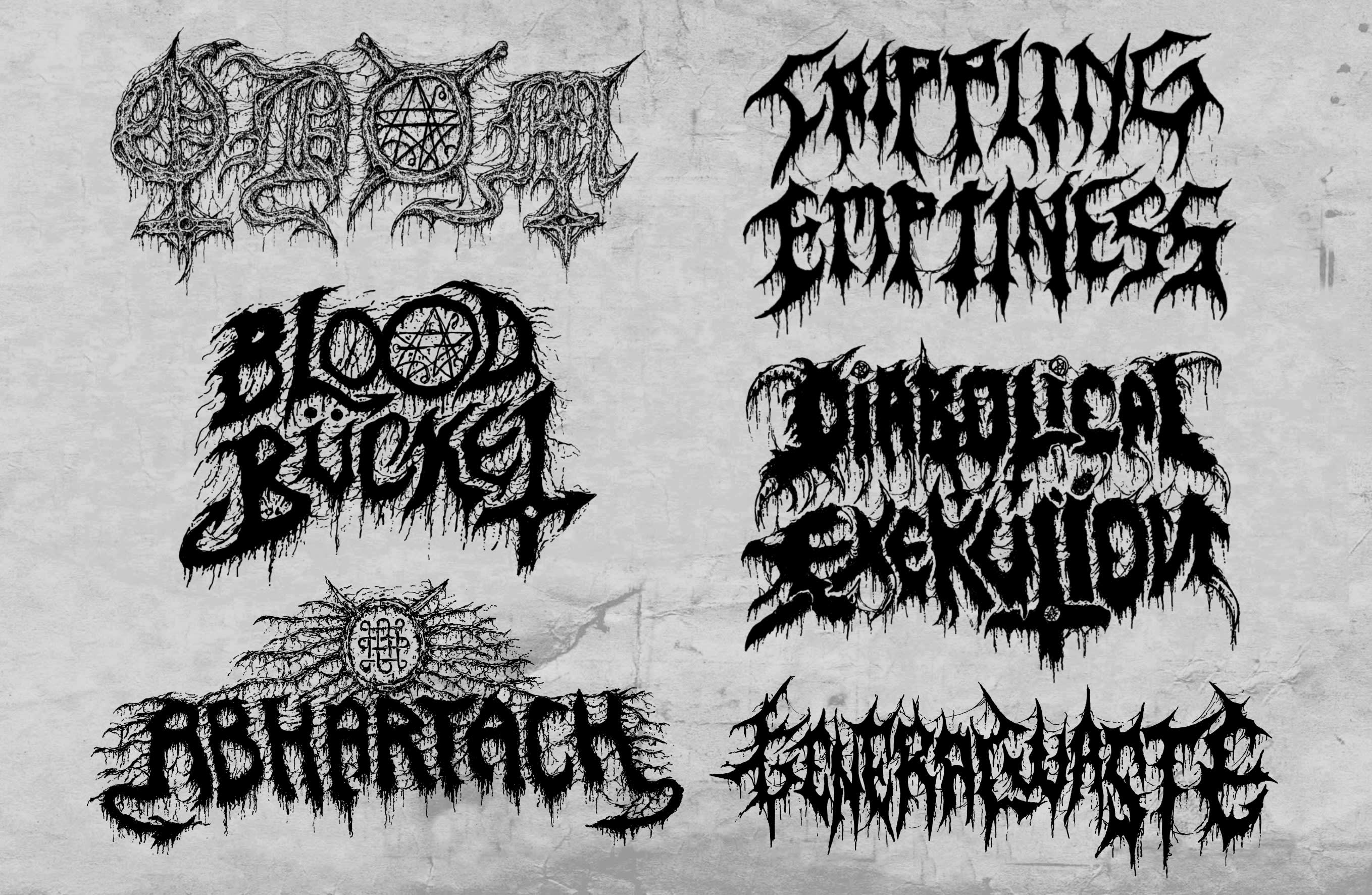 Underground Band Logo History Of Rock Band Logos From The 1960s To The