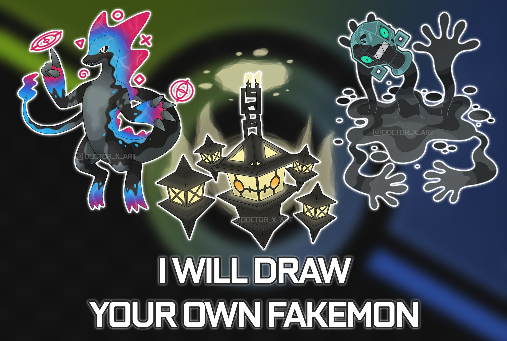 Evoluciones De Fakemon Para Pinterest Pin De Alex Pardo En FAKEMON