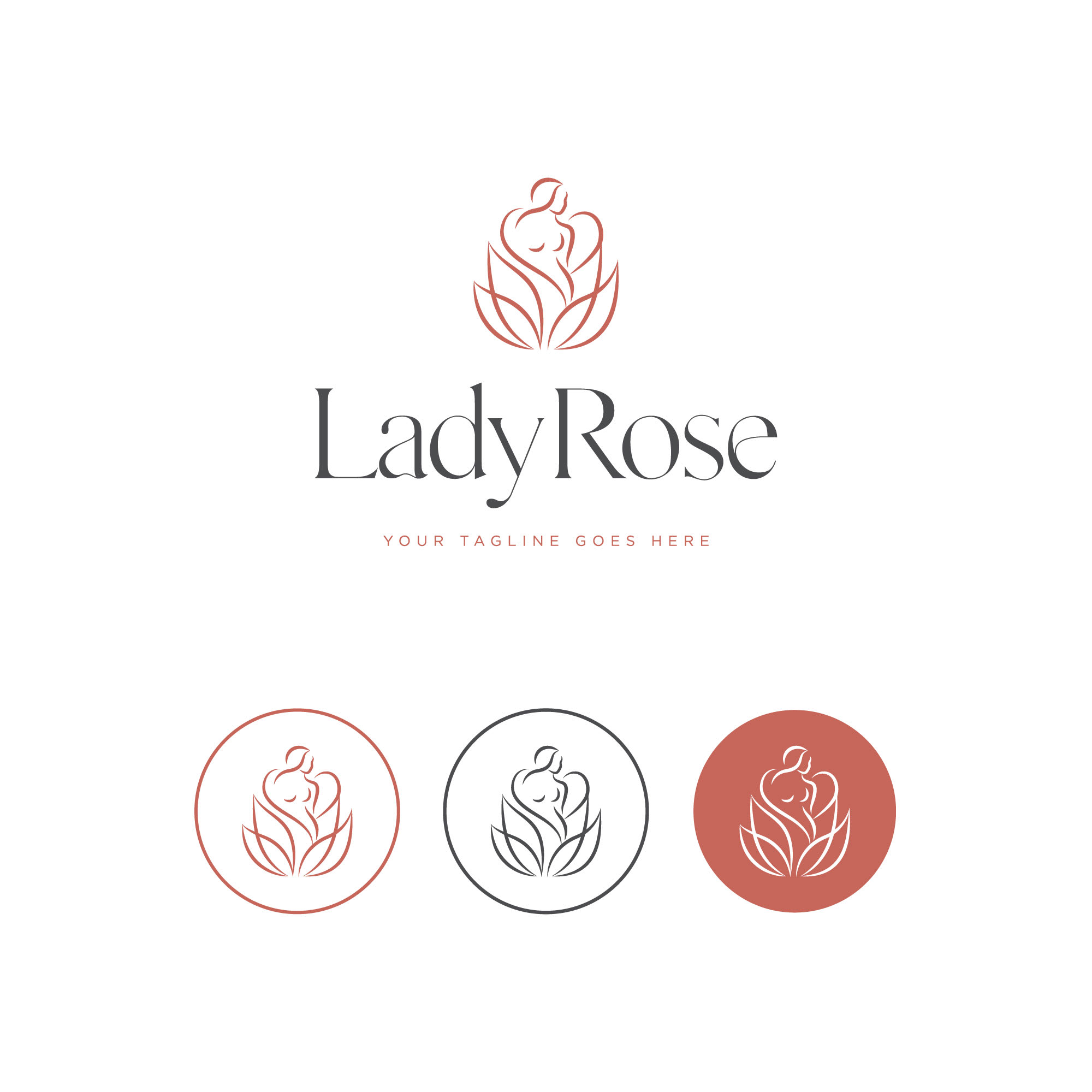 Woman Body Logo Female Body Logo Vector Images | Depositphotos