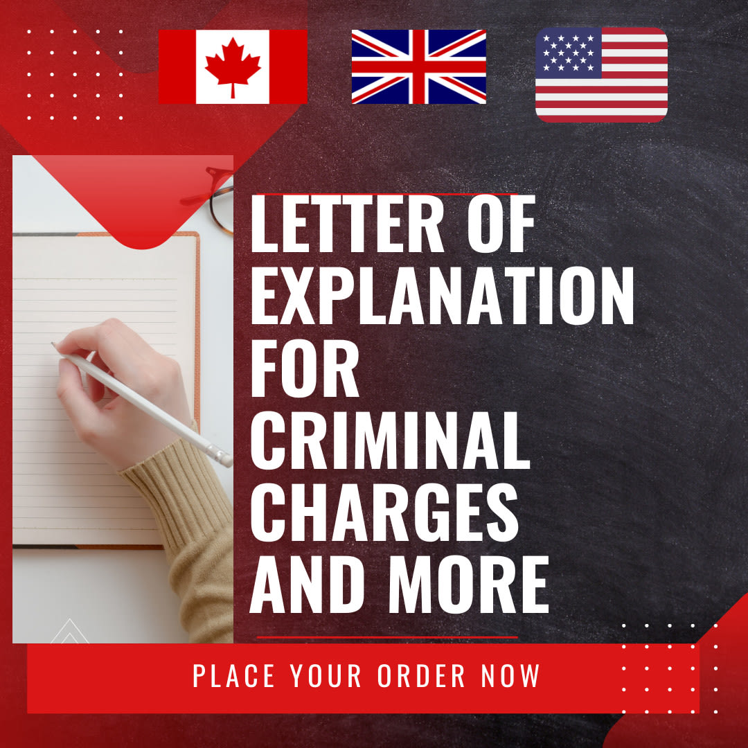 Letter Of Criminal Explanation Letter - Infoupdate.org