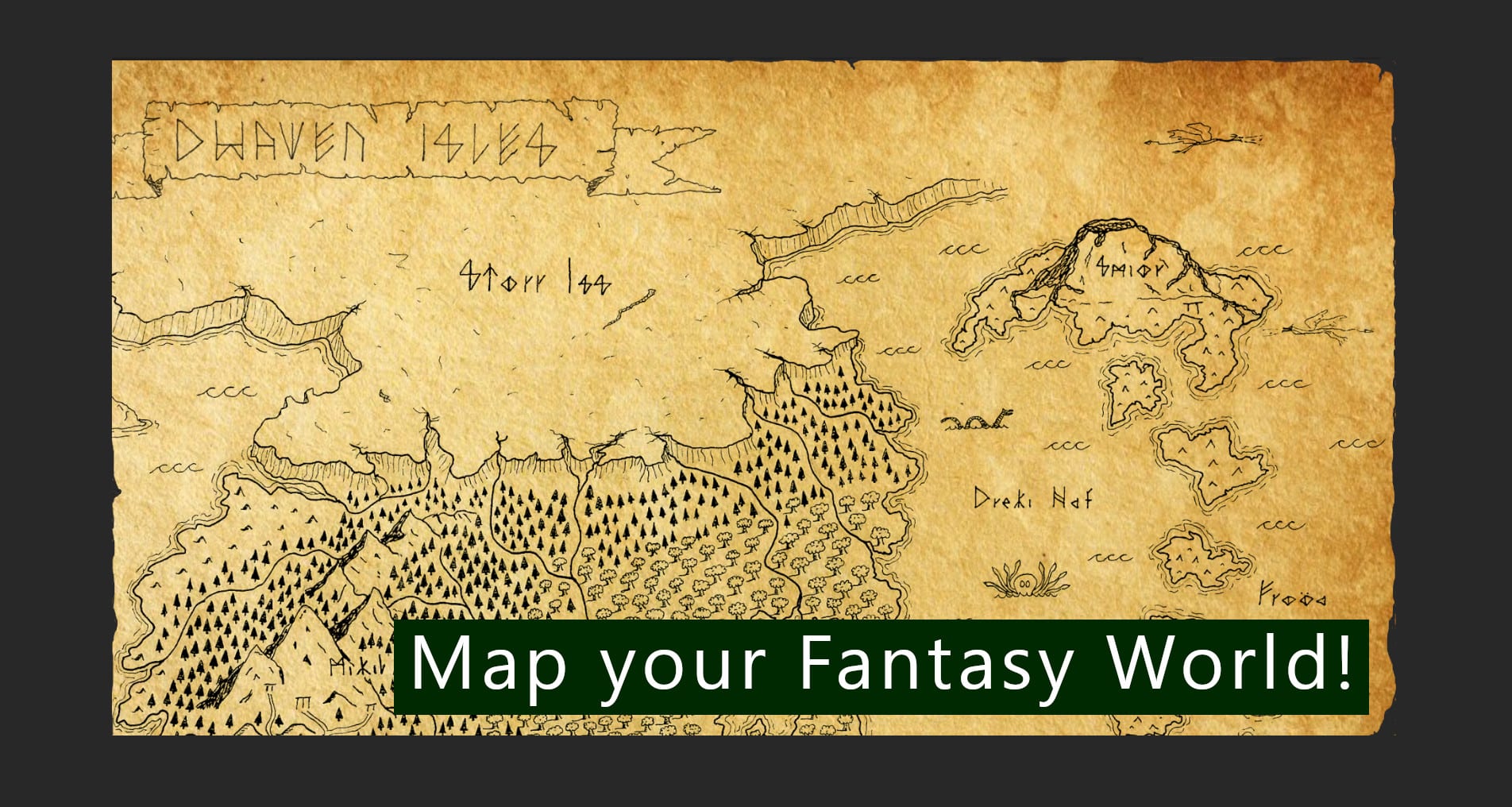 Carte Imaginaire Carte Du Monde Fantaisie Donjons Dragons