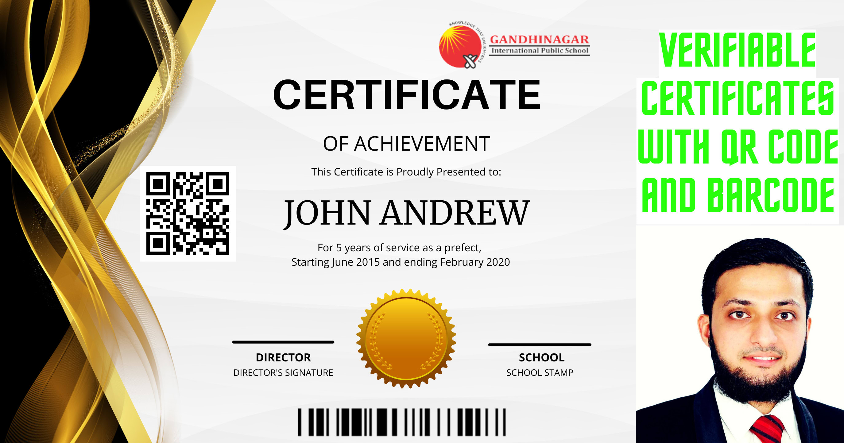 QR Code Authentication For Certificates SimpleCert, 60% OFF