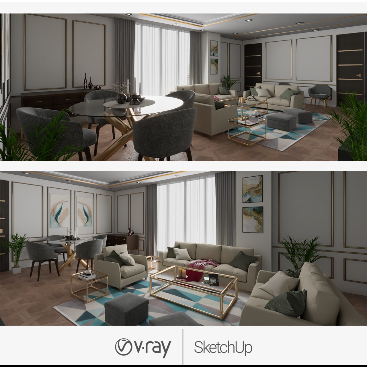Como Hacer Un Render Interior En Sketchup Vray Sketchup - Infoupdate.org