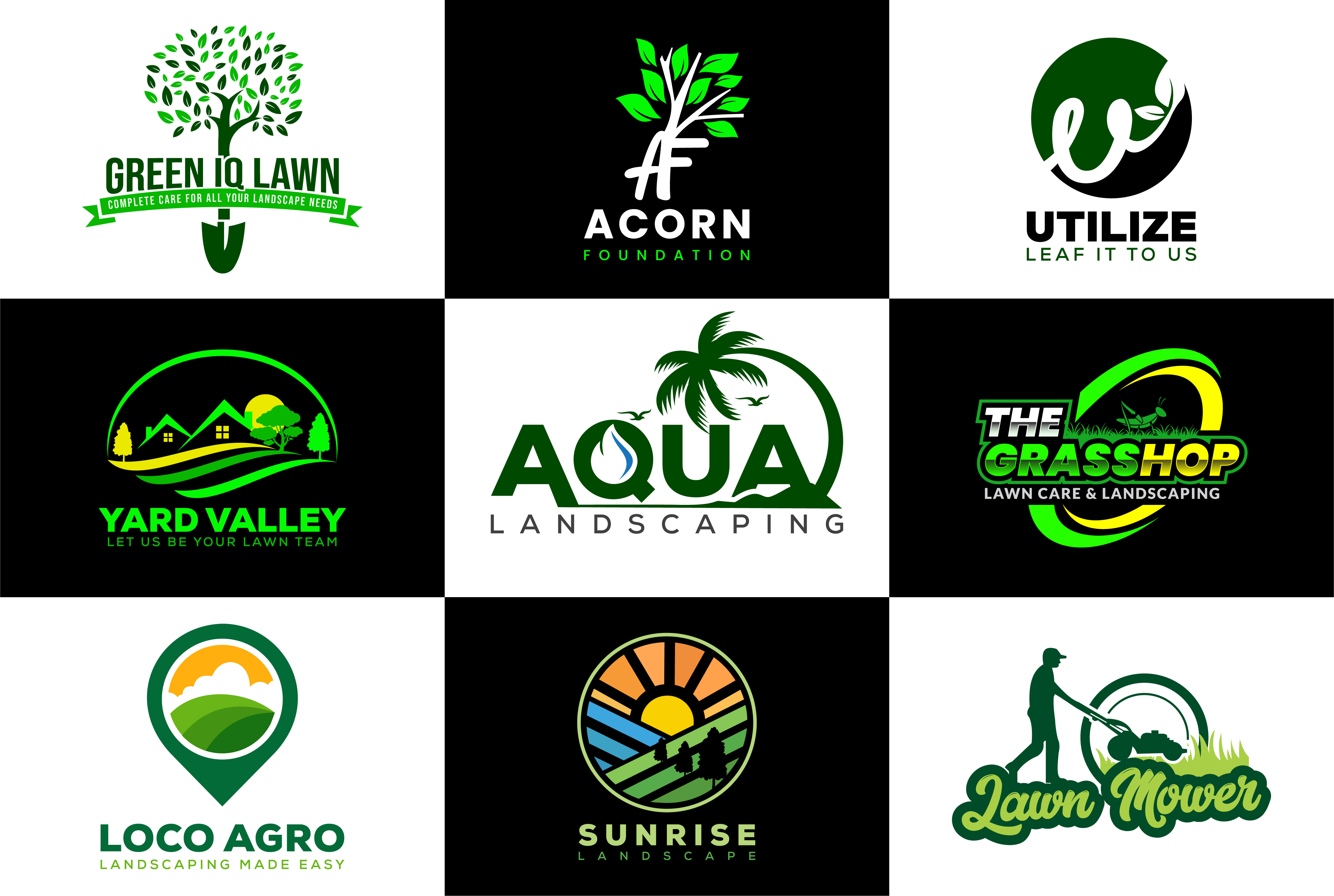 Landscaping Logos Artwork Garden And Landscaping Logo By Classgraphics