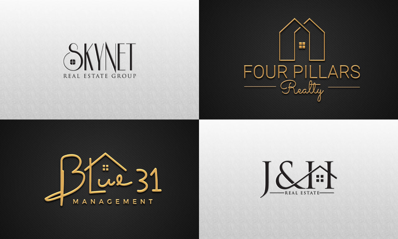 Luxury Property Logo Luxury Real Estate Logo Design Creative Idea