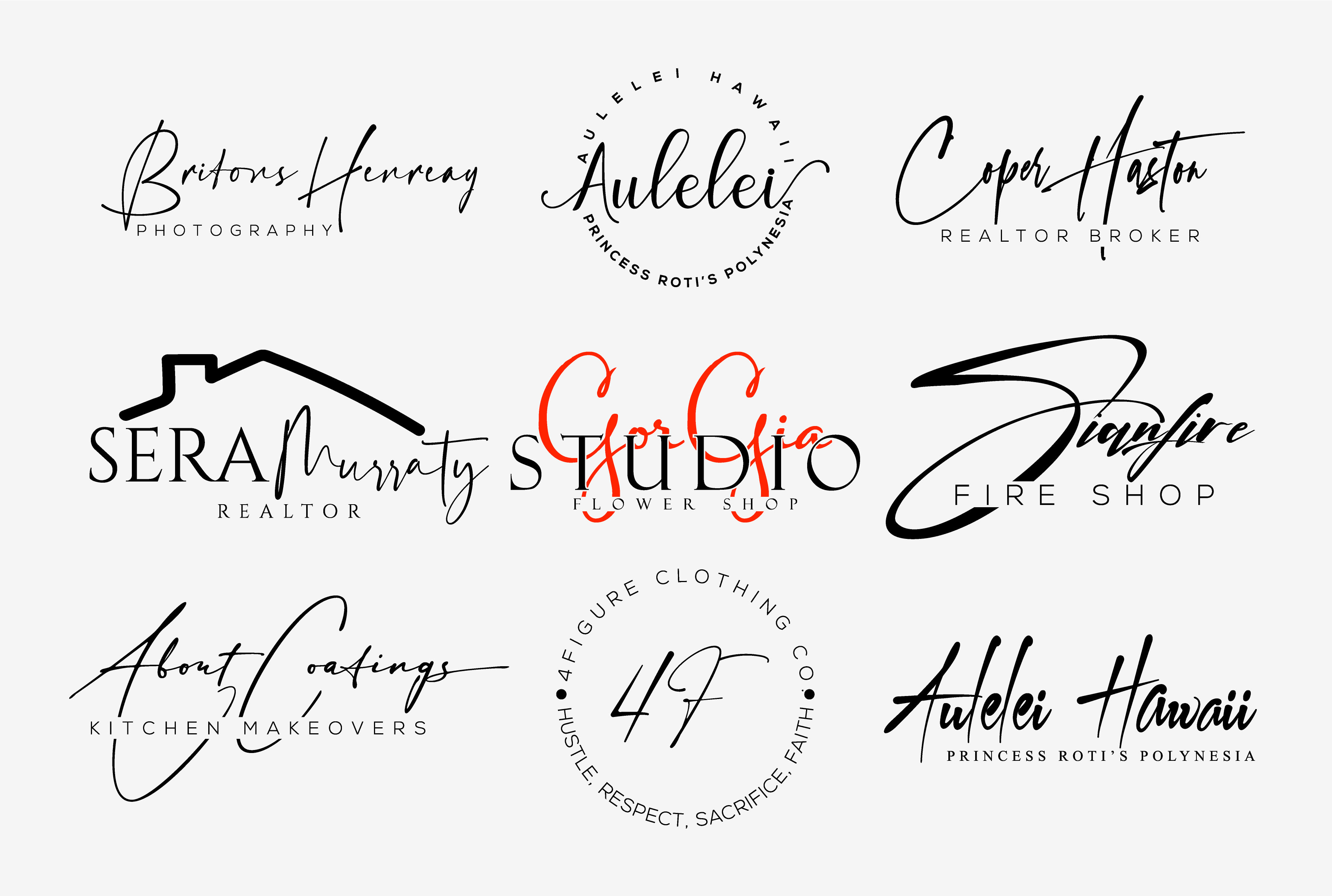 Hi Cursive Logo