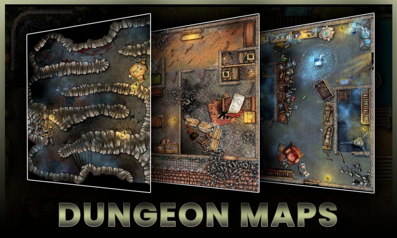 Dungeon Maps Fantasy Map Tabletop Rpg Maps