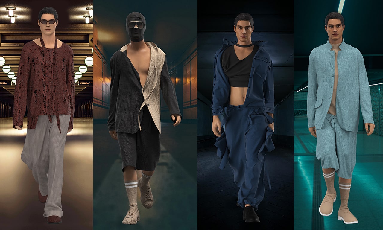 Ilustración De Moda En 3d