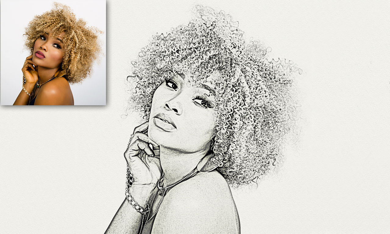 Convert your photo to a pencil drawing by Ahmadmahamad Fiverr