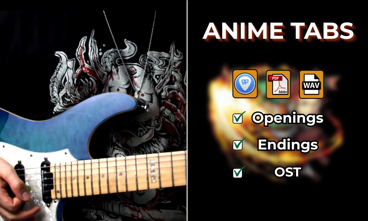 Anime Openings Guitar Tab