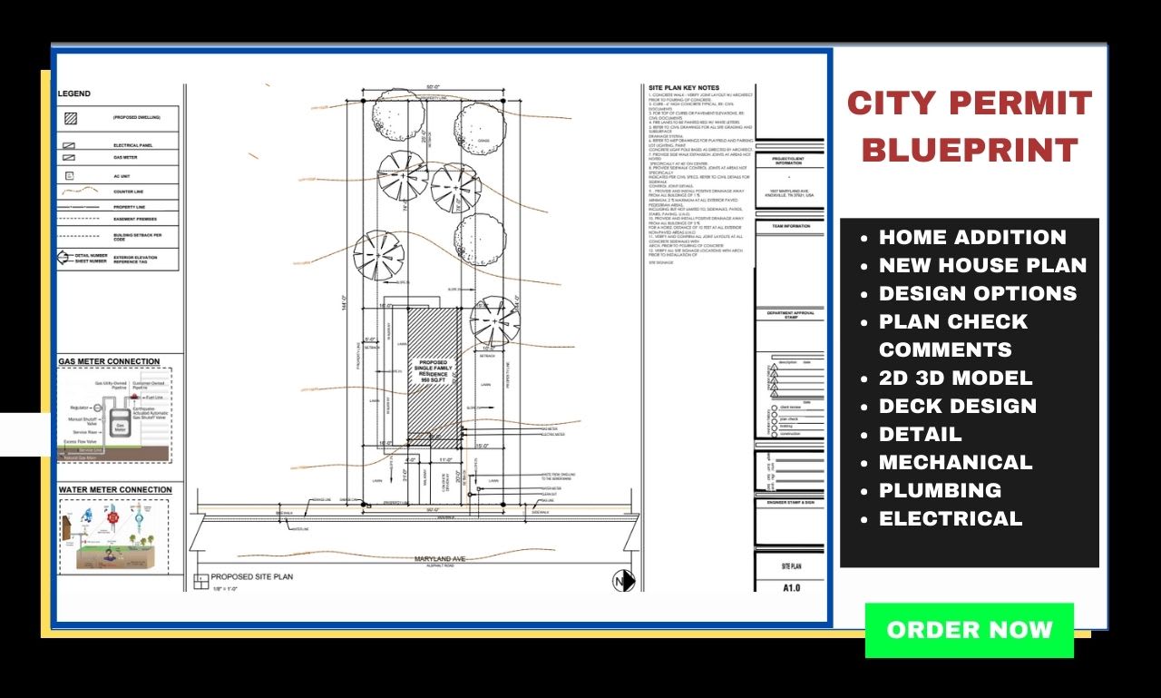 Cad Design Blueprint