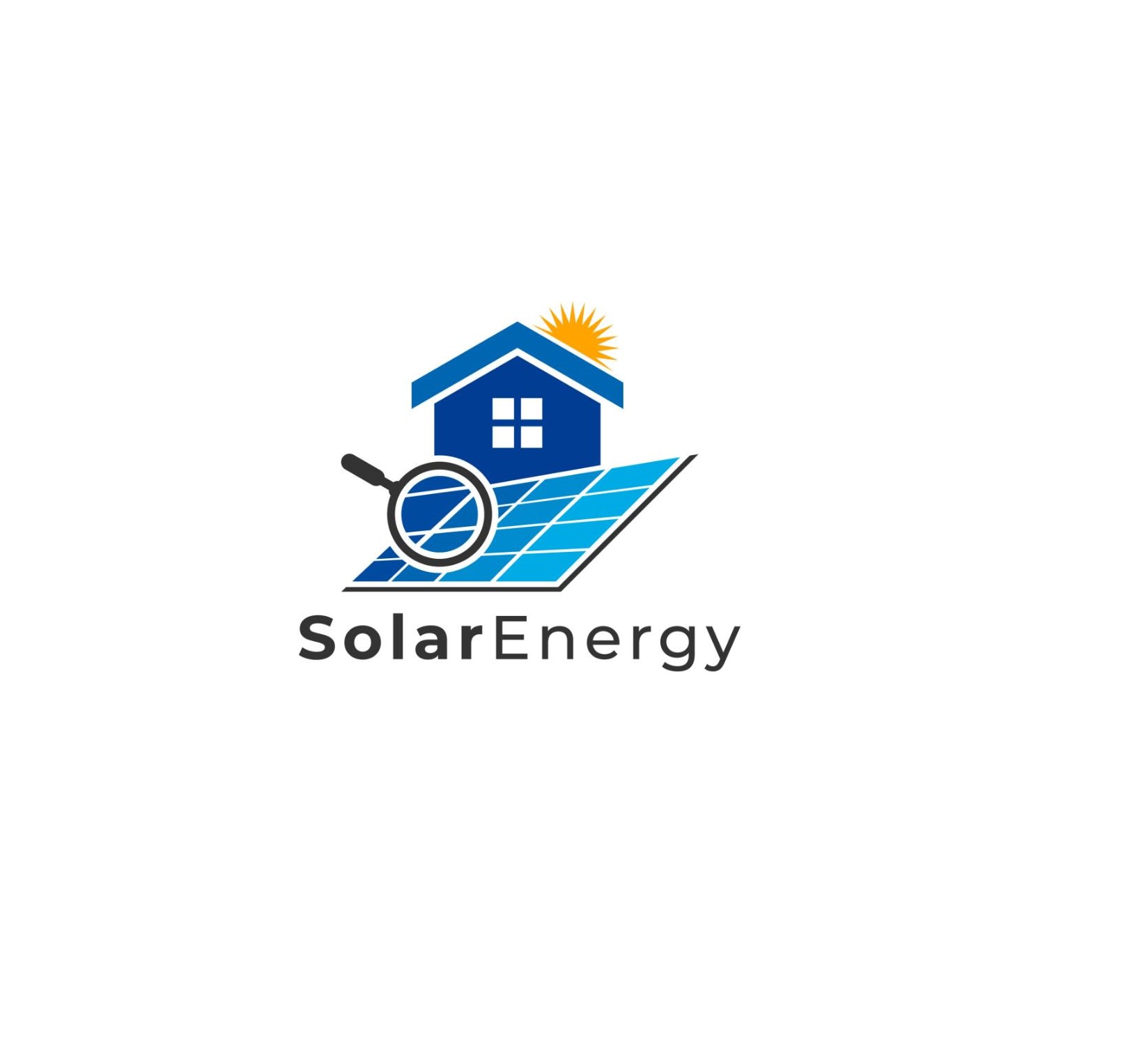 Solar System Logo Solar Energy Logos | 694 Custom Solar Energy Logo