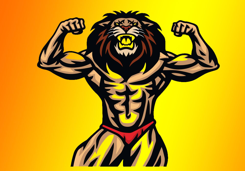 Lion Gym Logo